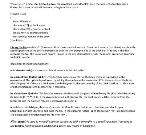 Solved C Programming Read The Question Before Answering