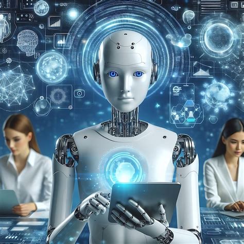 Ai Technology Artificial Intelligence People Using Ai Smart Robot
