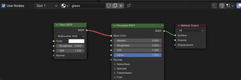 Why Is My Material Not Showing Up Node Connection Red Blender Stack Exchange
