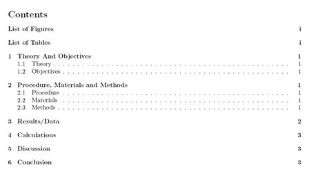 tocloft how can i add a dotted horizontal line for a section on my