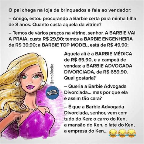 Piada Do Dia Pre O Da Barbie Advogada