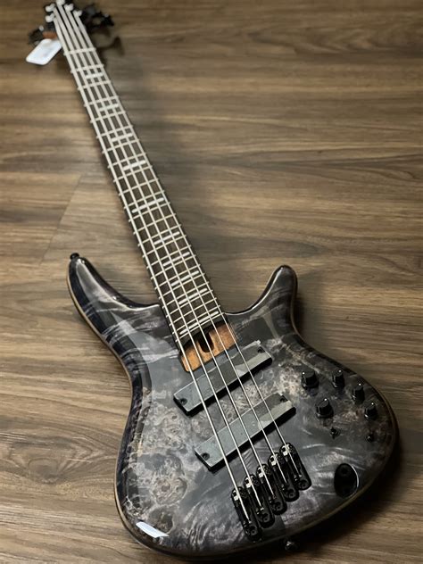 Ibanez Bass Workshop Srms805 Dtw 5 String Bass Guitar In Deep Twilight
