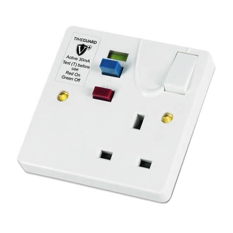 Timeguard Rcd01wavn Rcd 1 Gang White Socket Trafford Electrical Wholesalers Limited