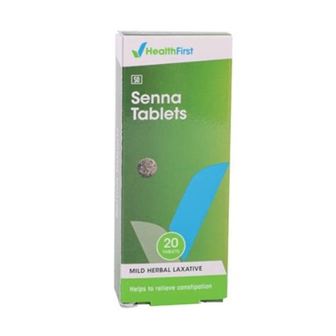 HealthFirst Senna 20 Tablets - HiVibe.co.za