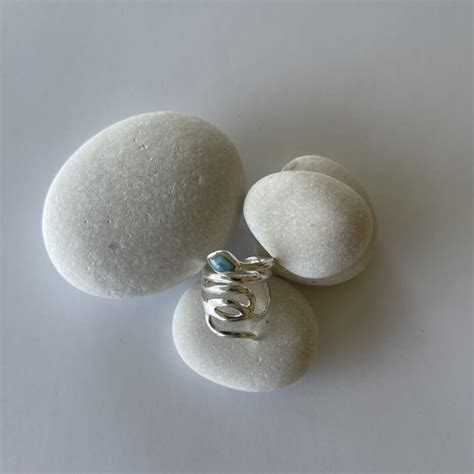 Larimar Snake Ring Lady Larimar