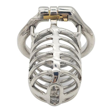 Newest Stainless Steel Male Chastity Device Topchastity
