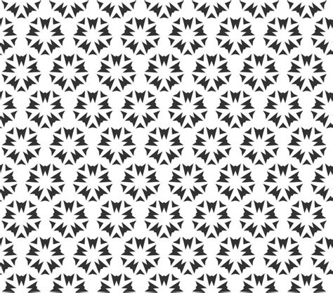 Premium Vector Abstract Geometric Seamless Pattern Repeating Geometric Black And White Texture