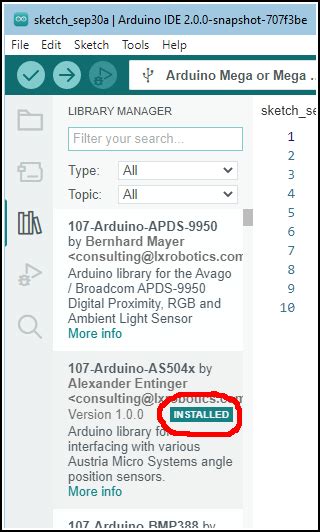 Correct Text Of Installed Label In Libraryboards Manager By Per1234