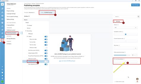 uploading scorm files from click learn to a lms clicklearn community