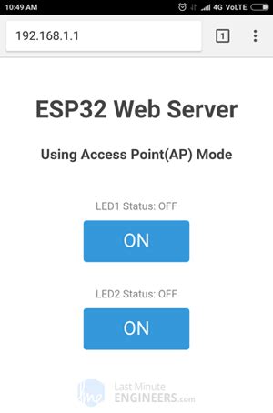 In Depth Create A Simple ESP32 Web Server In Arduino IDE