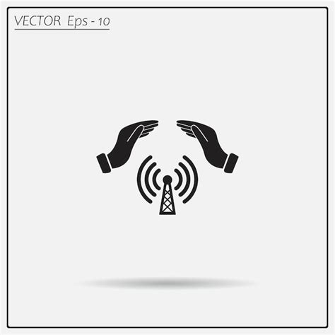 Premium Vector Wifi Secure Connection Symbol Vector Illustration On A Light Background Eps 10