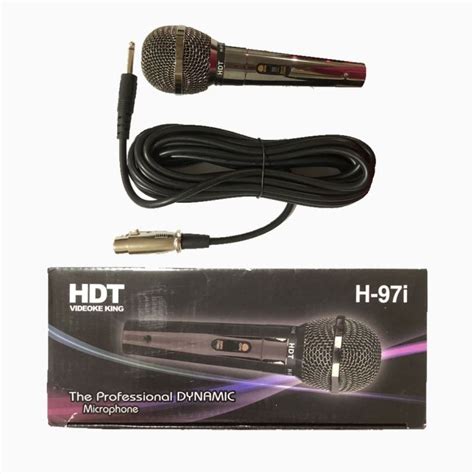 H 97i Hdt Heavy Duty Professional Dynamic Microphone Lazada Ph