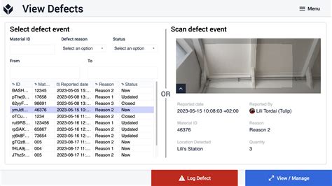 Defect Tracking Template