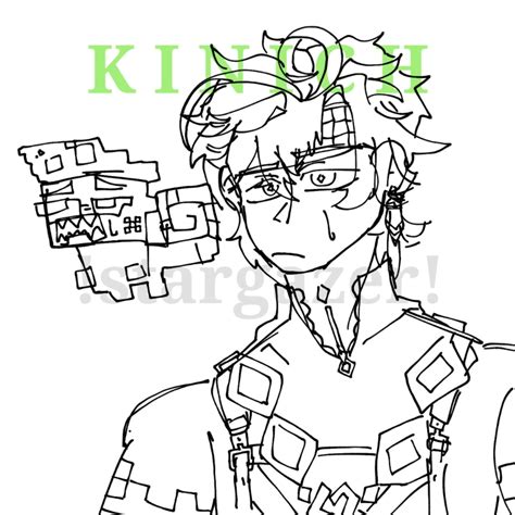 Kinich Drawing ♡ By Me Genshin Impact Hoyolab