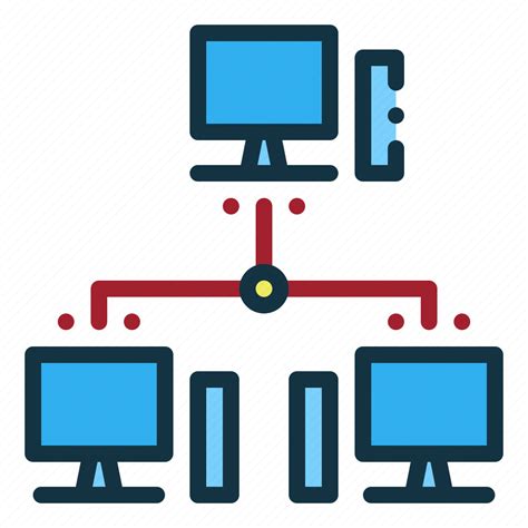 Lan Network Internet Connection Local Area Icon Download On Iconfinder