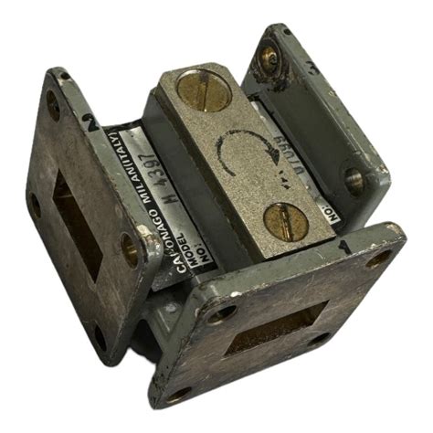 M4397 Forem Waveguide Circulator Wr62 Wr 62 7300 7700mhz