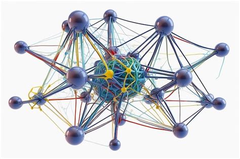 Premium Photo Artificial Deep Neural Network Schematic View