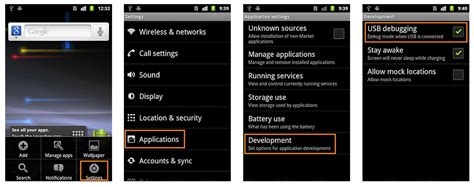 how to open usb debug mode on android by gt recovery medium