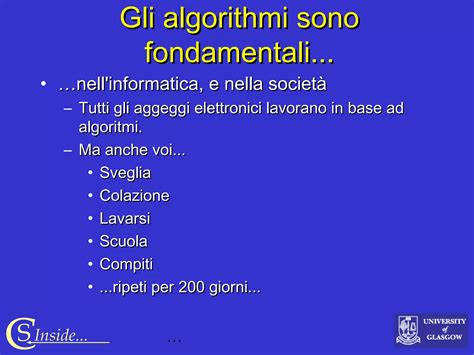 Sviluppo Degli Algoritmi Ppt