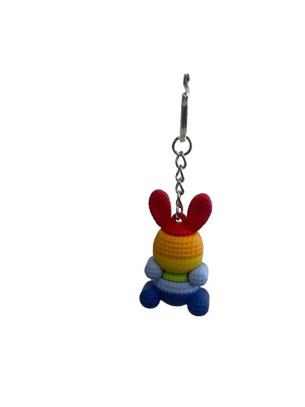 Keychain Rainbow Pride Bunny Chuchay Supermarket 2