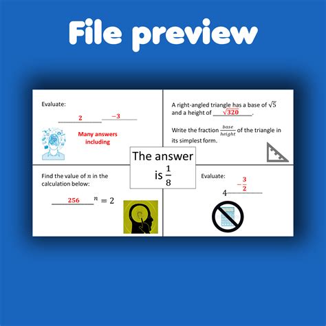 What Was The Question Indices And Surds Special Andy Lutwyche