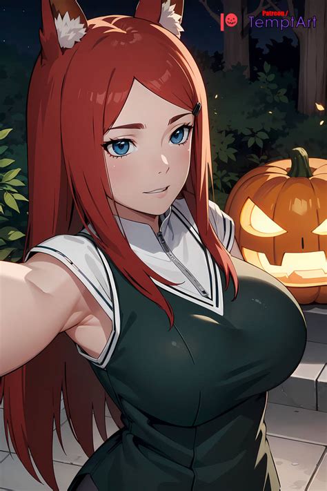 Kushina Uzumaki Halloween Special 23 By Temptart On Deviantart