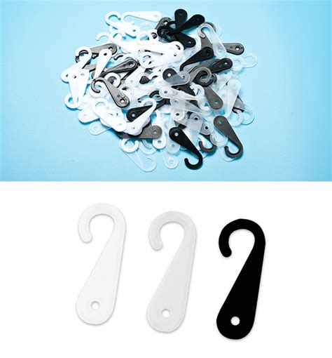 Plastic Flat J Hooks For Sock Packaging Durable And Efficient