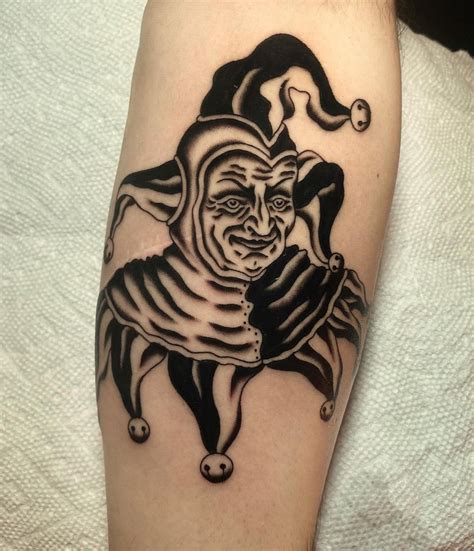 Happy Jester Tattoo Designs