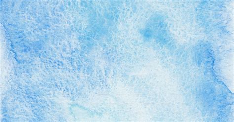 구름이 있는 푸른 하늘의 수채화 그림 사진 Unsplash의 파란 종이 이미지