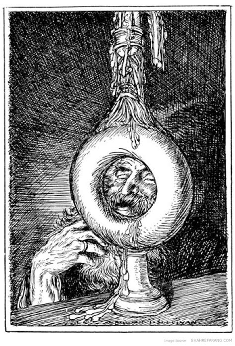 Sullivans Illustrations For The Rubaiyat Of Omar Khayyam Shahrefarang