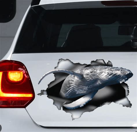 Whale Car Sticker 01 64hydroxd
