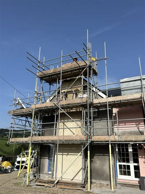 Insulated External Lime Render Yarcombe — Zmw Lime Plastering And Rendering
