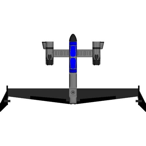 SimplePlanes Double Engine Wingless Aircraft Double Rotater Edition