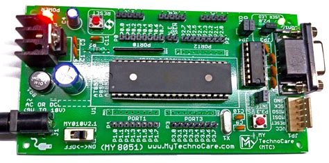 My Technocare Learn Atmel 8051 Microcontroller Board Electronic