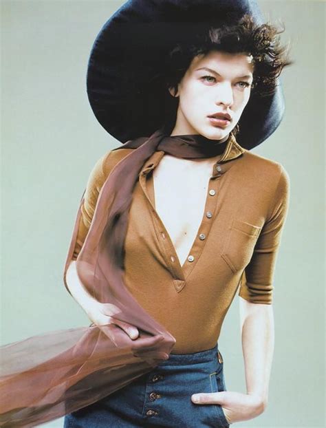 Photo Of Fashion Model Milla Jovovich Id 45184 Models The Fmd