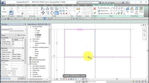 Revit Structural Project 09 Main Floor Slab On Grade Revit News