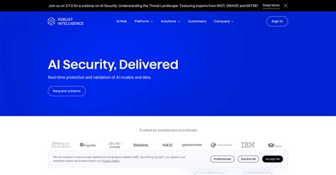 Robust Intelligence Ai Tool For Cybersecurity