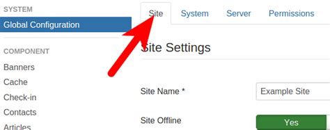 How To Enable And Disable Maintenance Mode In Joomla 35 Inmotion Hosting