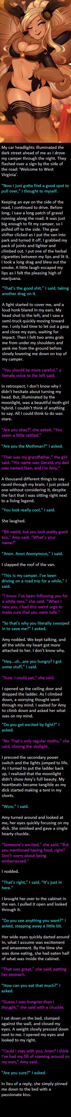 Mothwoman Part 1 Rmonstergirlcaps