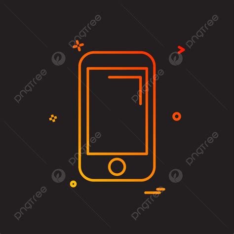 Smart Phone Vector Art Png Smart Phone Icon Design Vector Interface Modern Screen Png Image