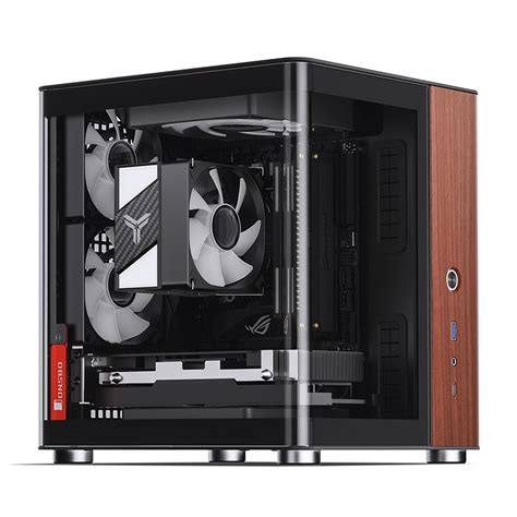 Jonsbos Tk 0 Case Is A Beautiful Itx Case With Curved Glass And Wood