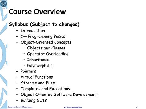 Ppt Cps 235 Object Oriented Programming Paradigm Powerpoint
