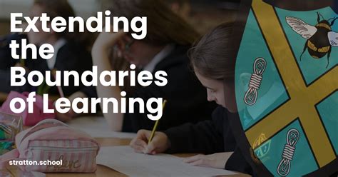 extending the boundaries of learning stratton school