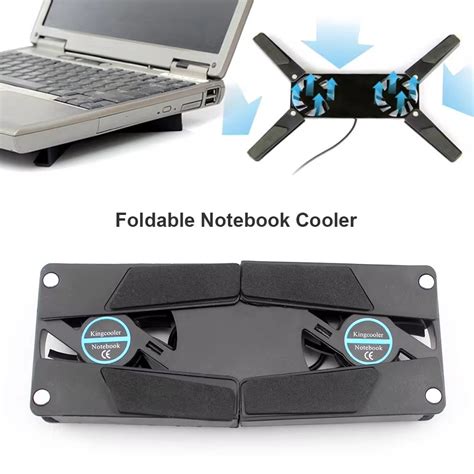USB Fan Cooler 2 Fan Double Cooling Charging Board Suitable For Portable Computer Notebook