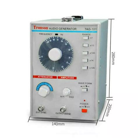 110 220v Tag 101 Signal Source Low Frequency Audio Signal Generator 10hz 1mhz Ebay