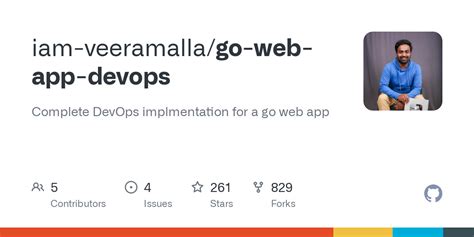 Go Web App Devopsgithubworkflowscicdyaml At Main · Iam Veeramalla