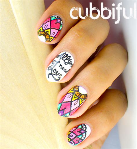 Cubbiful Mandala Nail Art Inspired By Danroots