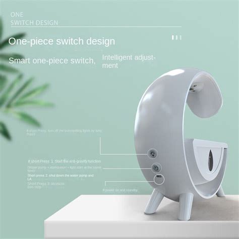 G Lamp Diffuser Anti Gravity Humidifier Water Drop Levitating Counte
