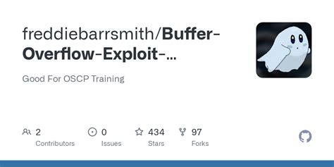 Github Freddiebarrsmithbuffer Overflow Exploit Development Practice