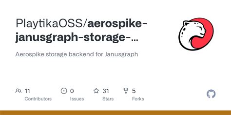 Github Playtikaossaerospike Janusgraph Storage Backend Aerospike